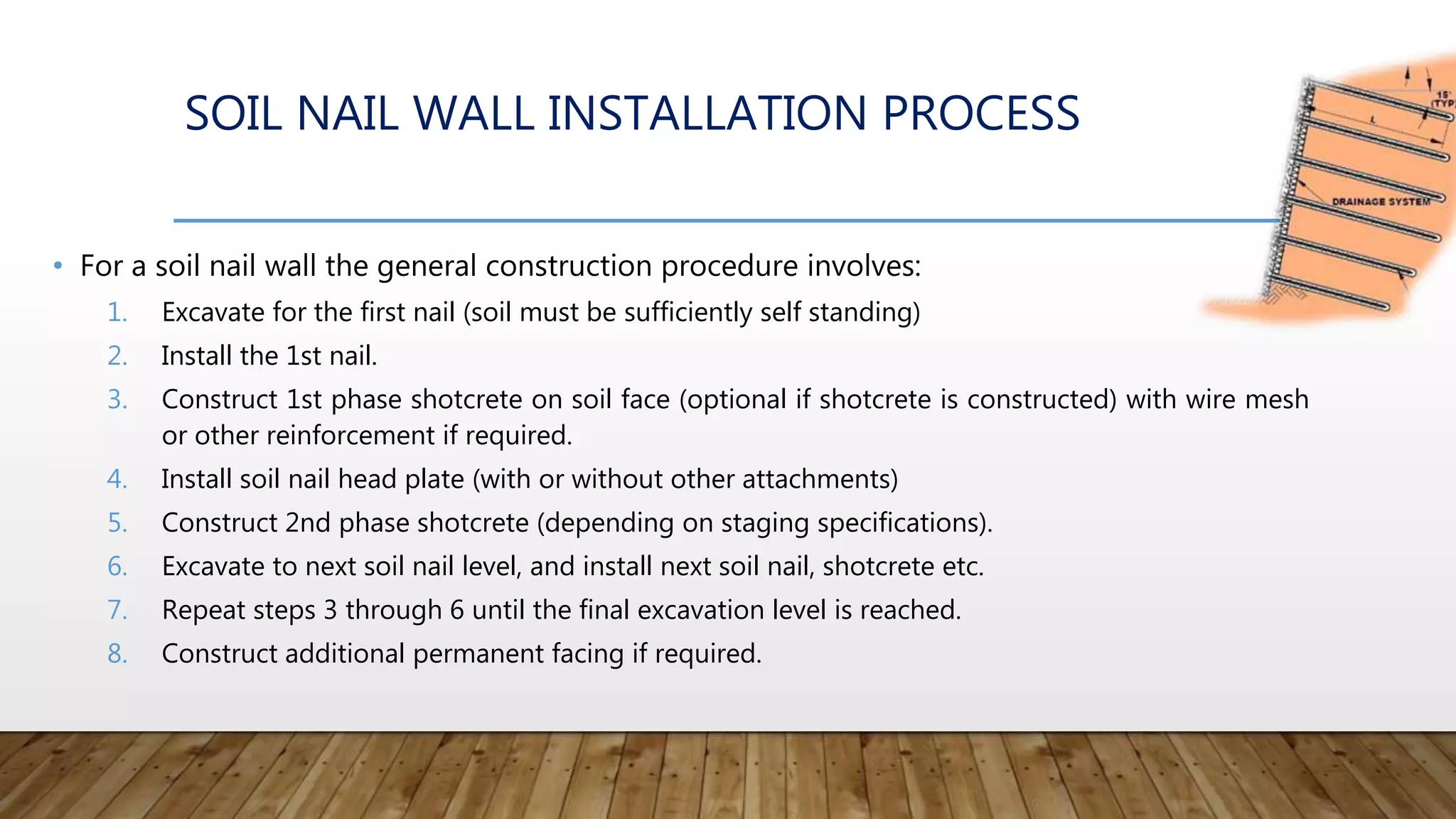 EXCAVATION FOR FOUNDATION - Methods & Temporary Earth Retaining ...