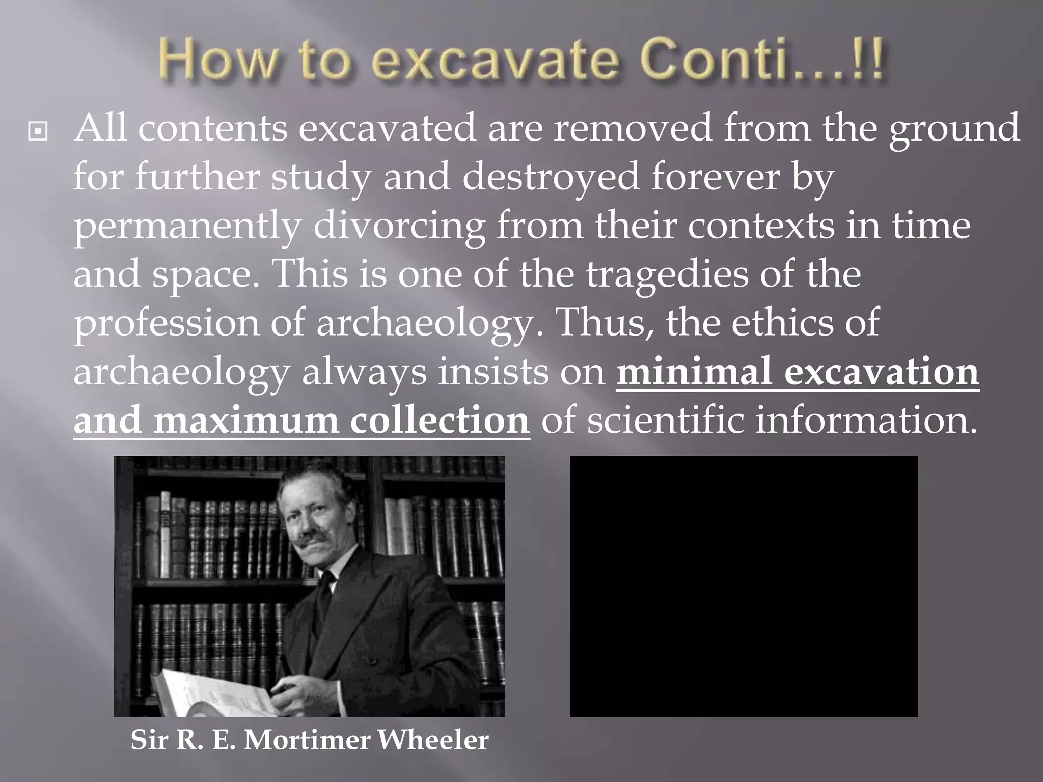 EXCAVATION METHODS AND ITS IMPORTANCE | PPTX