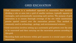 Excavation Methods in Archaeological Research & Studies | PPTX ...
