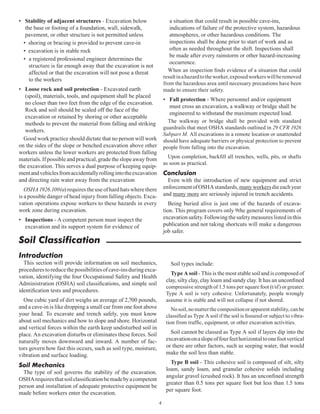 Excavation safety | PDF