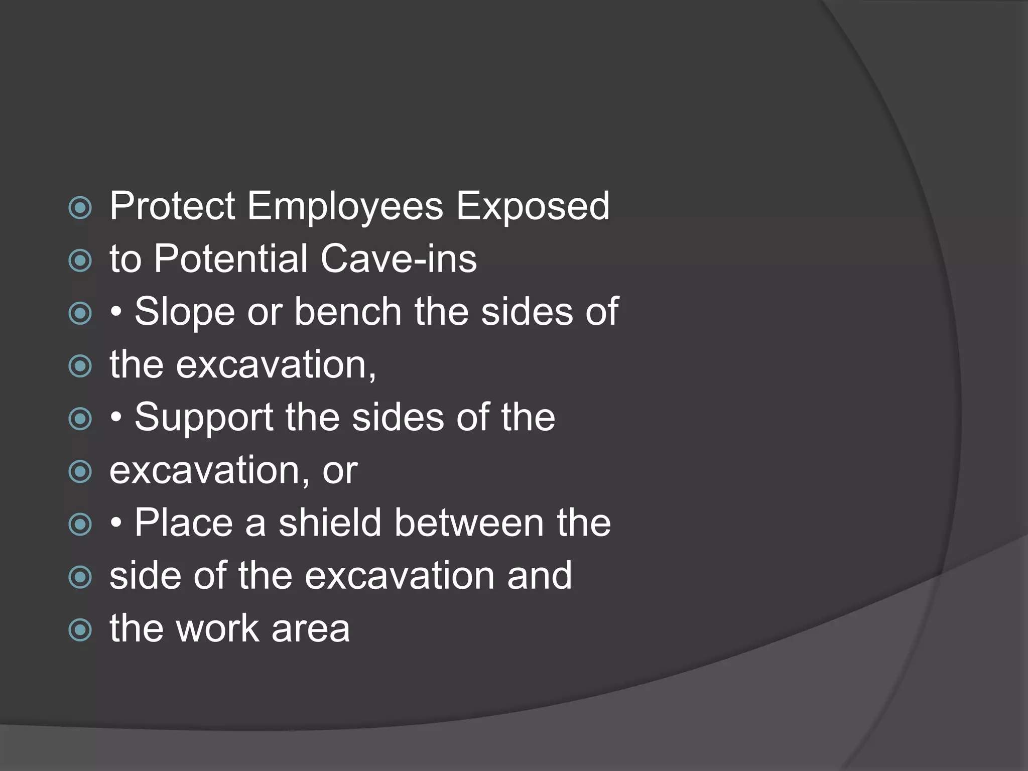 Excavation safety | PPTX
