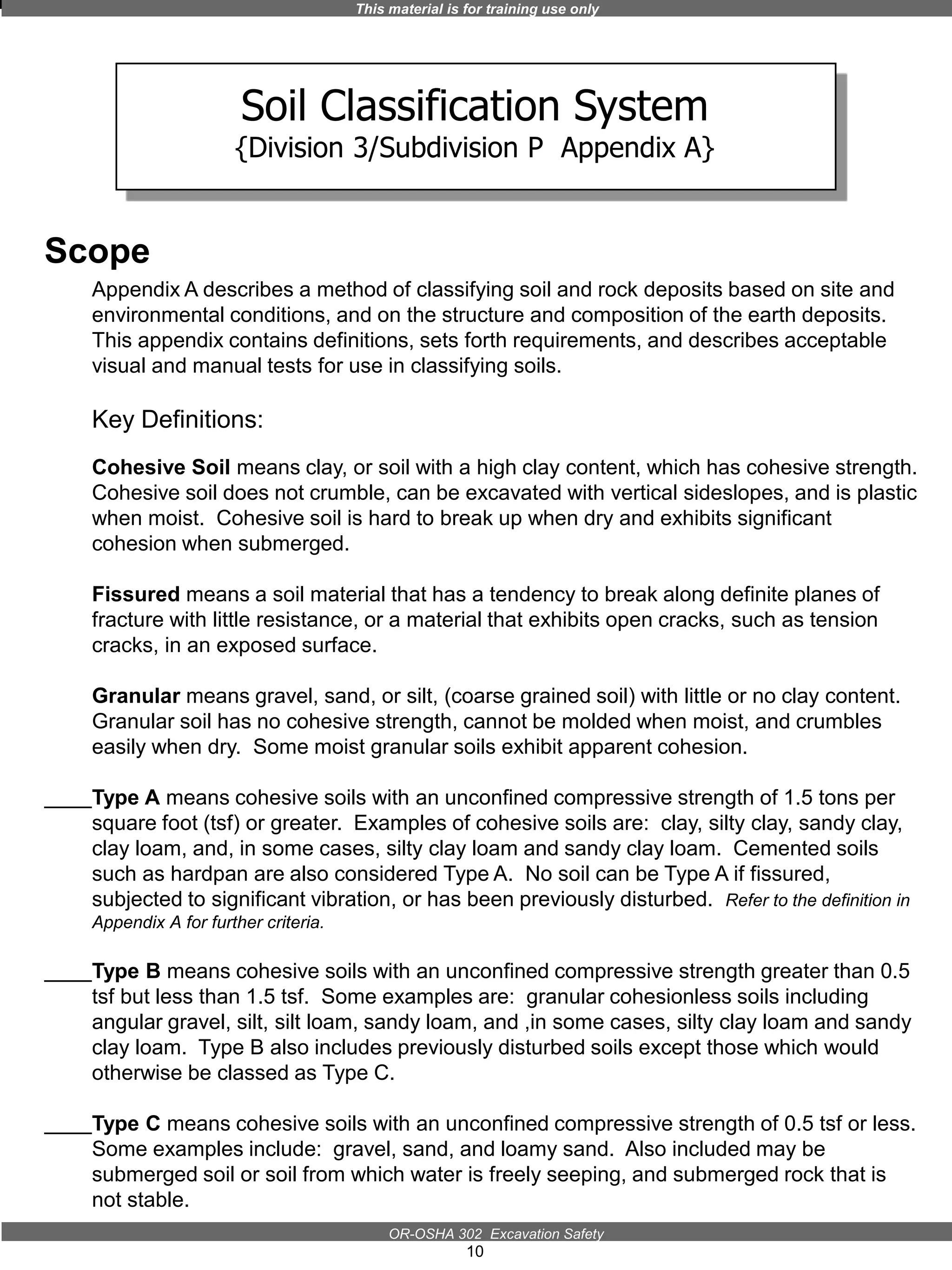 Excavation safety | PPSX