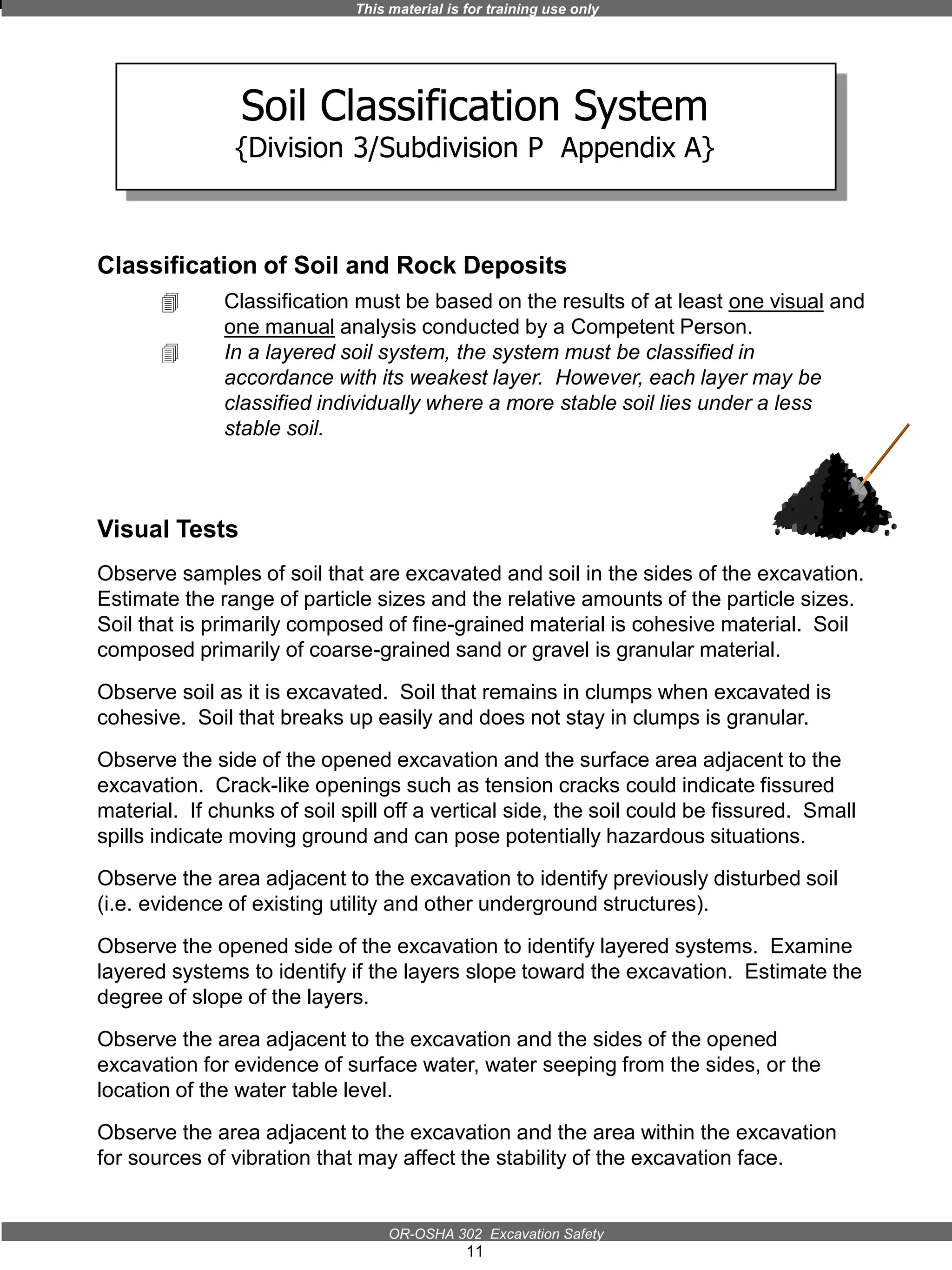 Excavation safety | PPSX