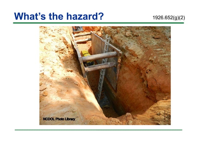 Excavation safety as per 1926 subpart P.pptx