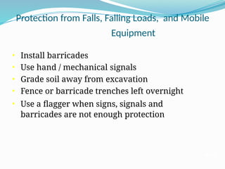 EXCAVATION Safety-HSE PPT 02-DDPL.pptx hse awareness program | PPTX