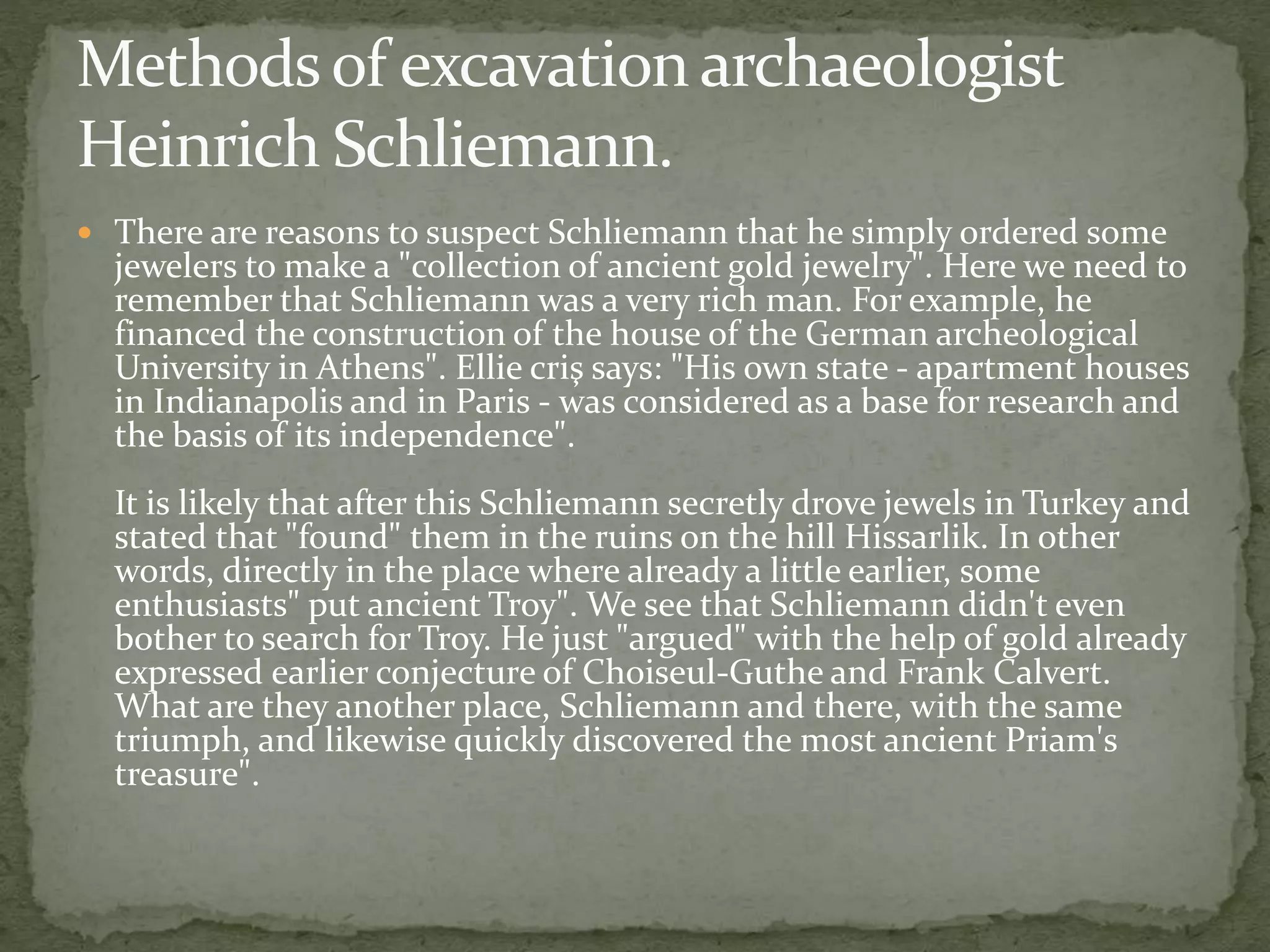 Excavations of Troy | PPTX