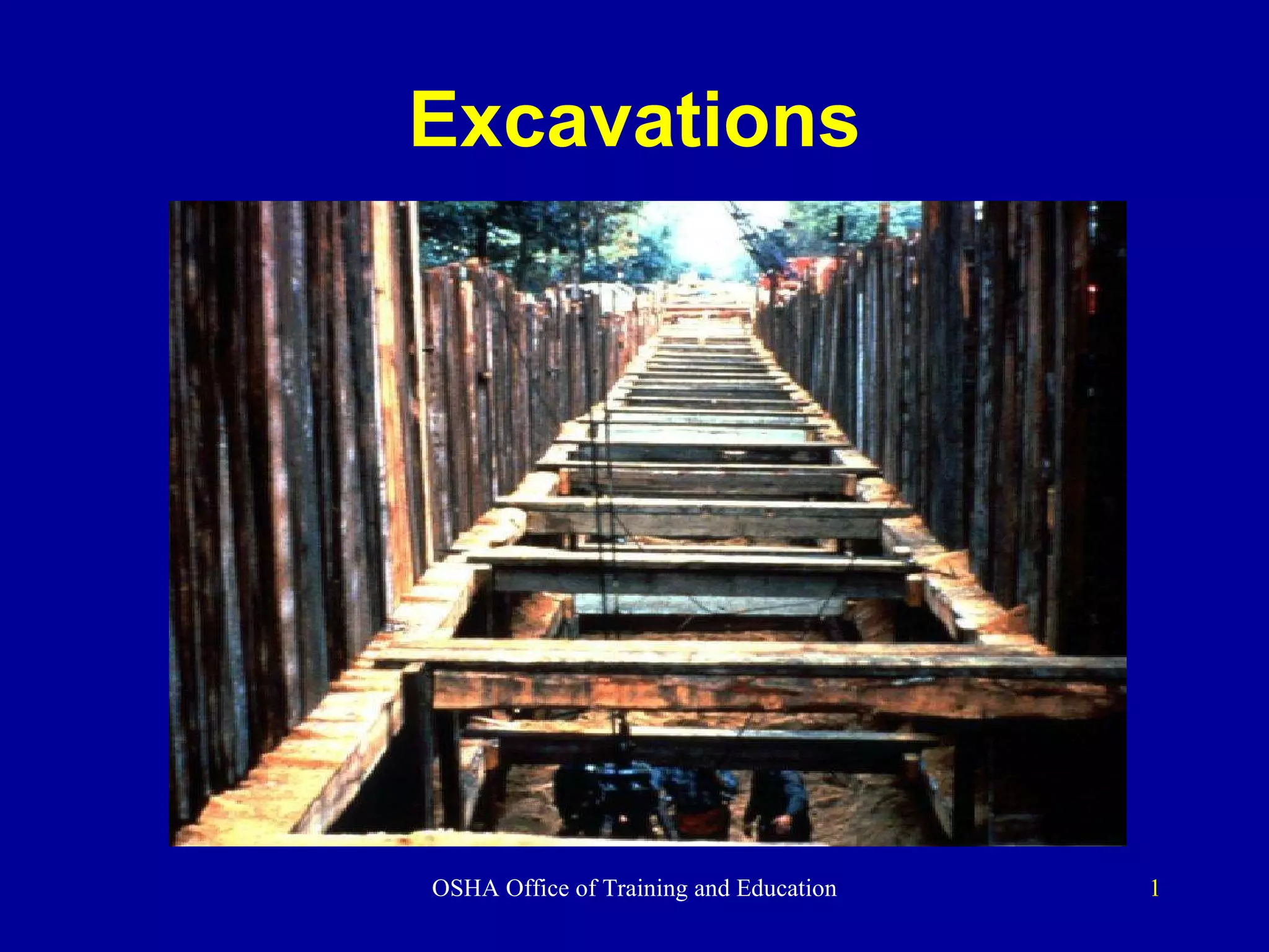 Excavations ppt | PPT
