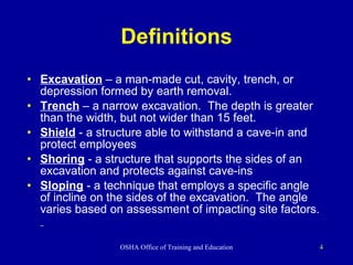 Excavations ppt | PPT
