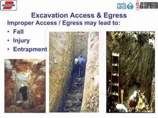 Excavation & trenching | PPTX