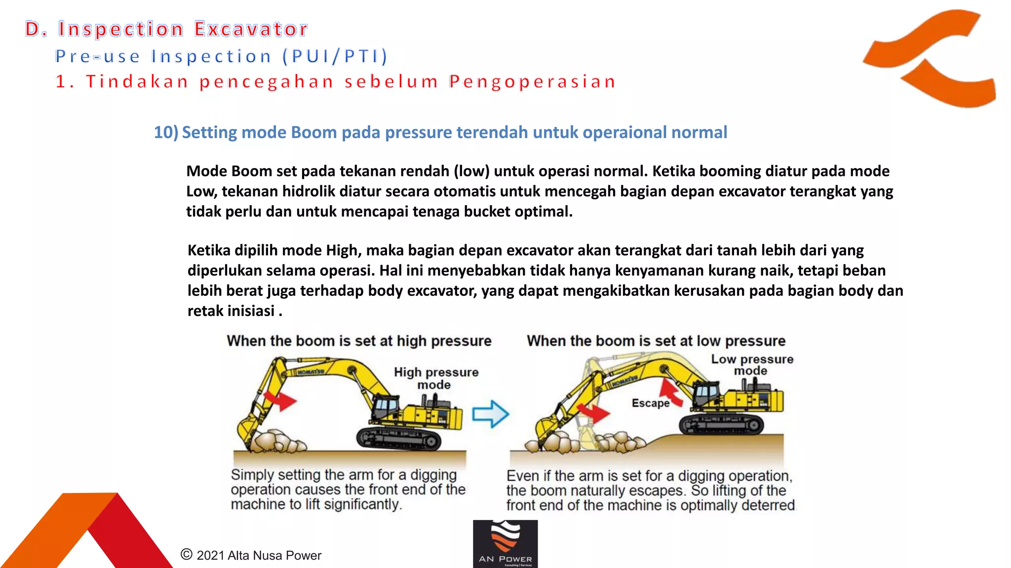 Excavator safety operation & excavation training by an power | PDF