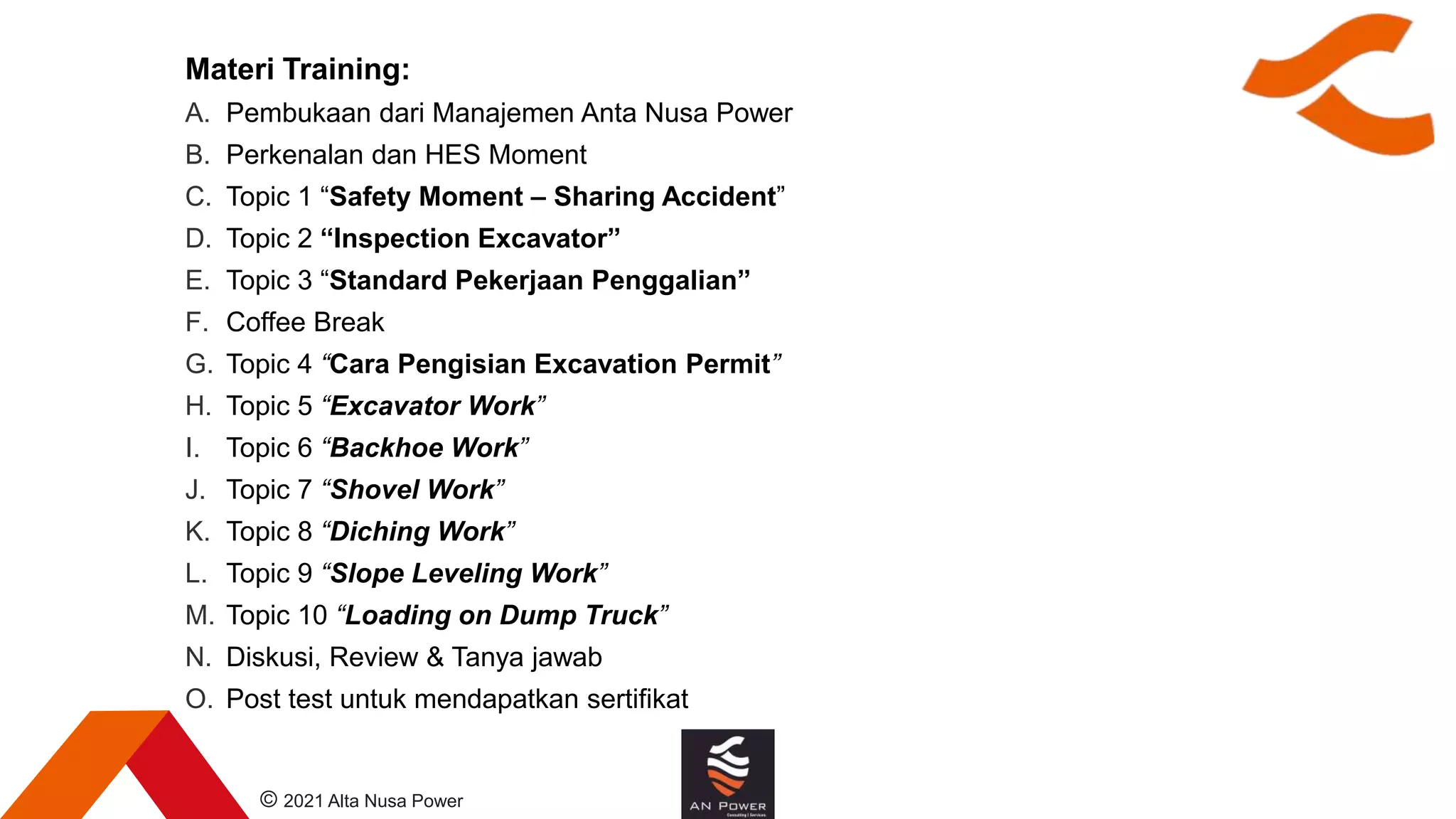 Excavator safety operation & excavation training by an power | PDF
