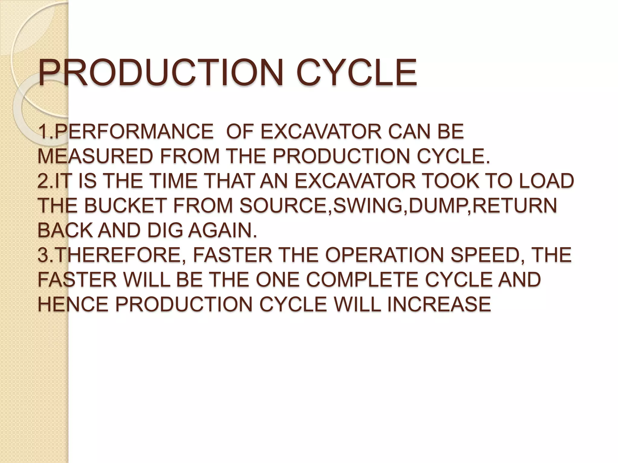 types of excavators | PPTX