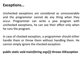 Excception handling | PPT