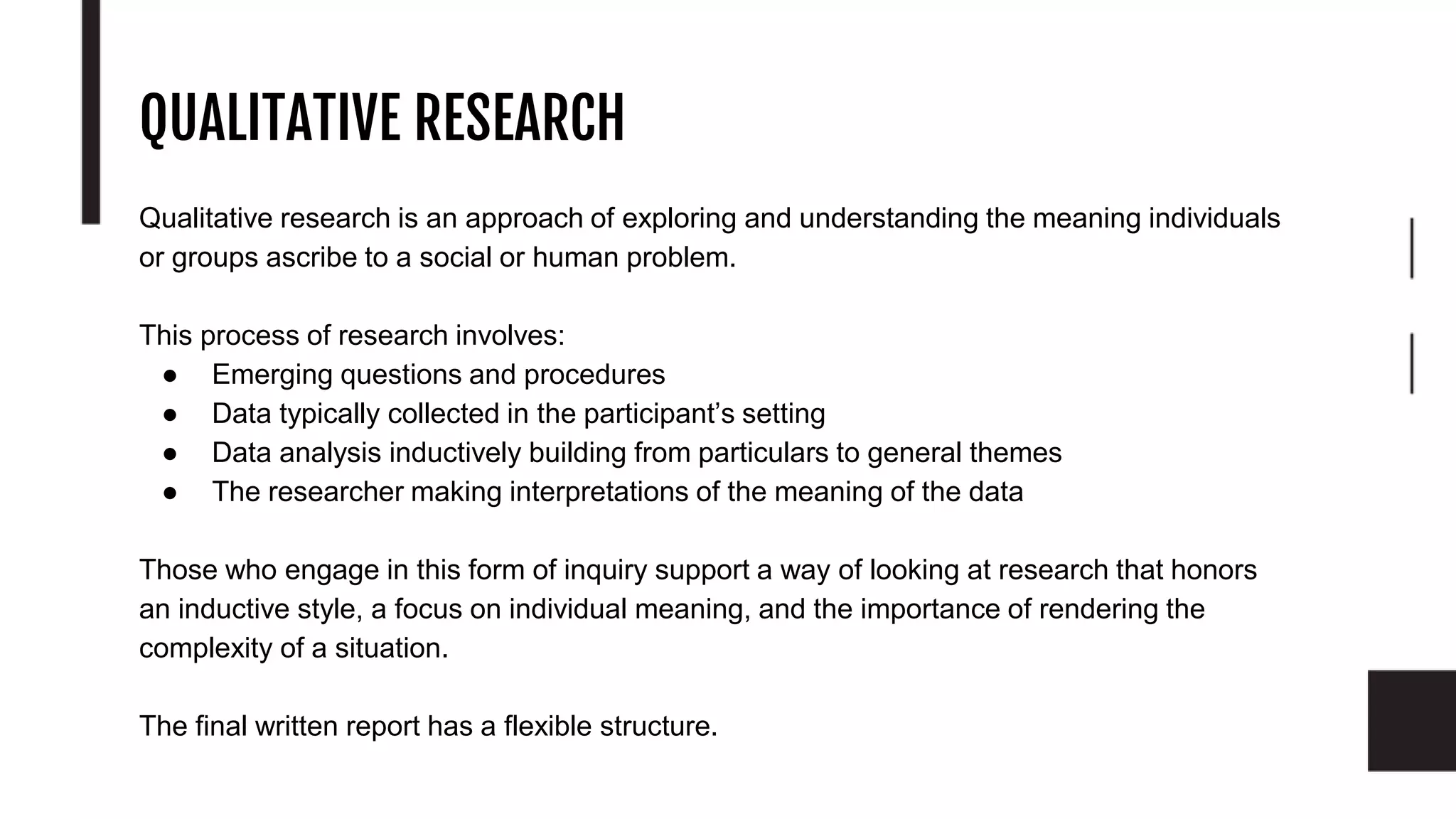 Module 1: The Selection of Research Approaches | PPTX