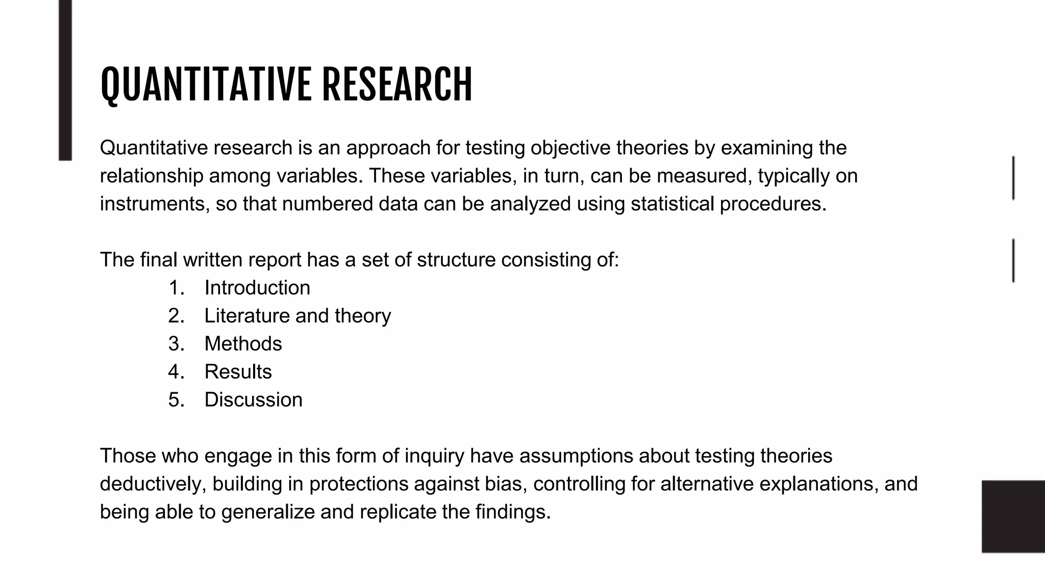Module 1: The Selection of Research Approaches | PPTX