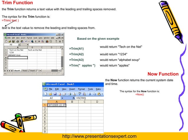 Getting started With Excel | PPT