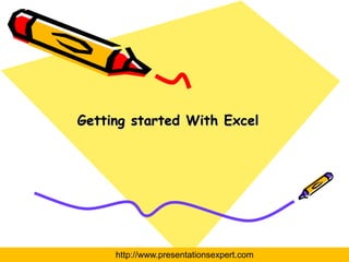 Getting started With Excel | PPT