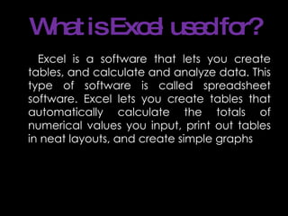 Excel | PPT | Technology & Computing