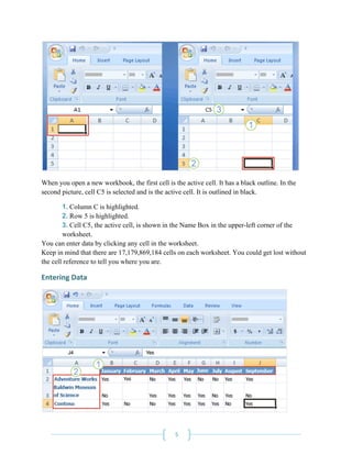 Intro to Microsoft Excel 2007 | PDF