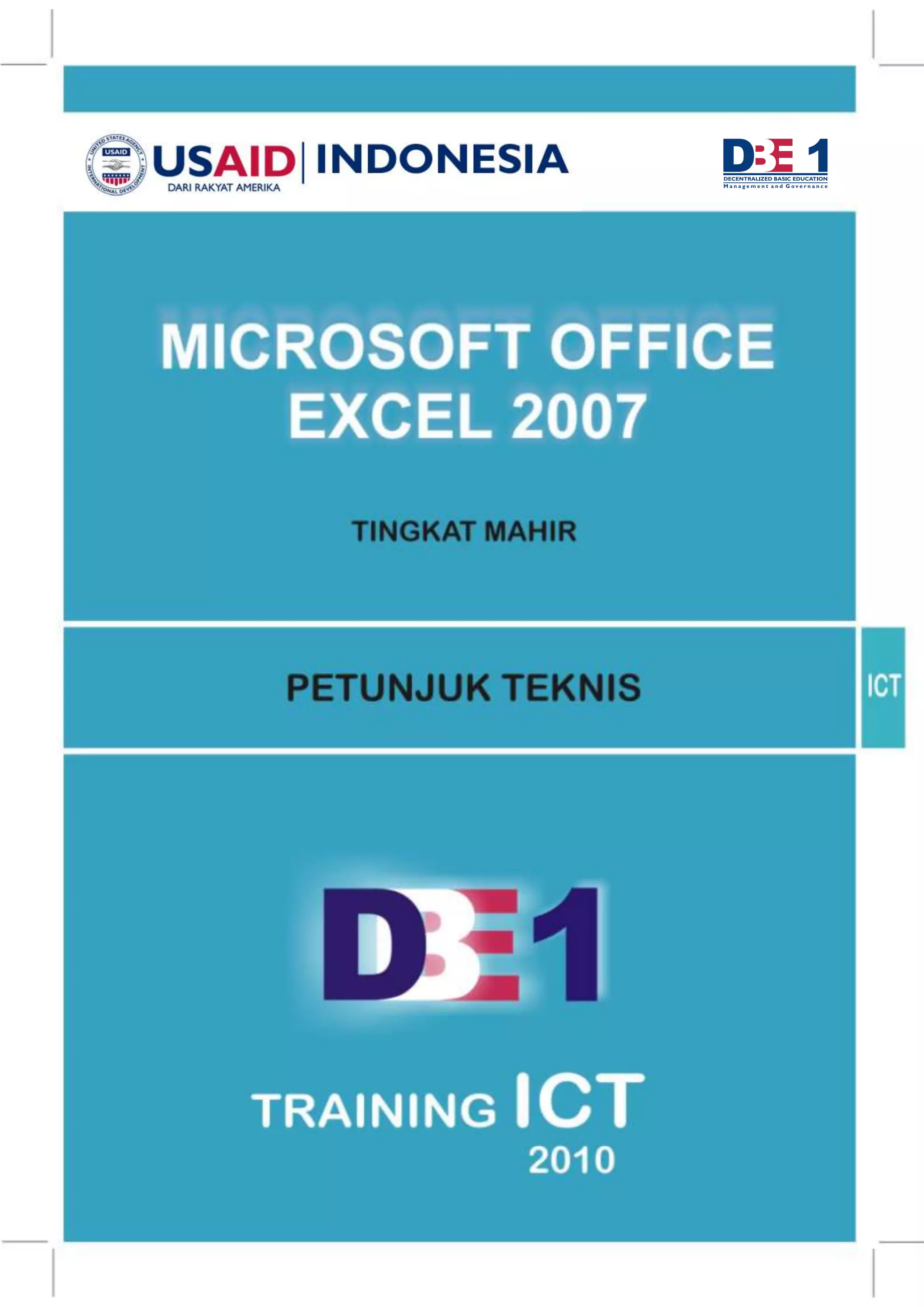Belajar Excel Tingkat Mahir | PDF