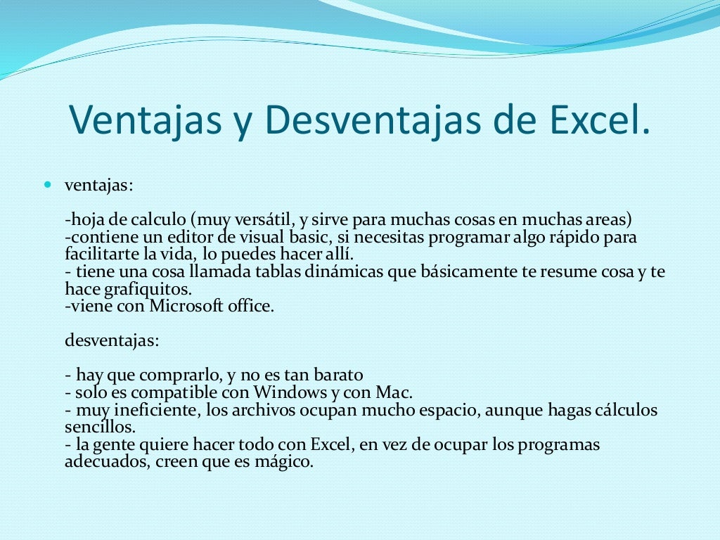 Ventajas Y Desventajas De Excel 2024 - vrogue.co Ventajas Y Desventajas De Excel 2024 - vrogue.co