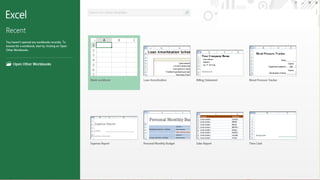 Uses of MSExcel | PPTX