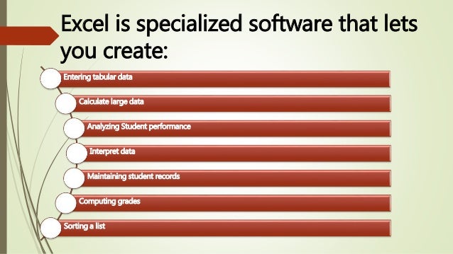 What Is Ms Excel And Its Uses