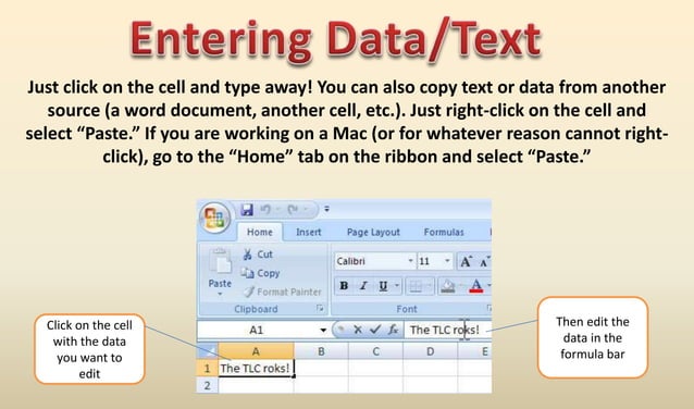 PPT On Microsoft Excel 2007 Full Information. | PPTX | Desktop Publishing | Computer Software ...