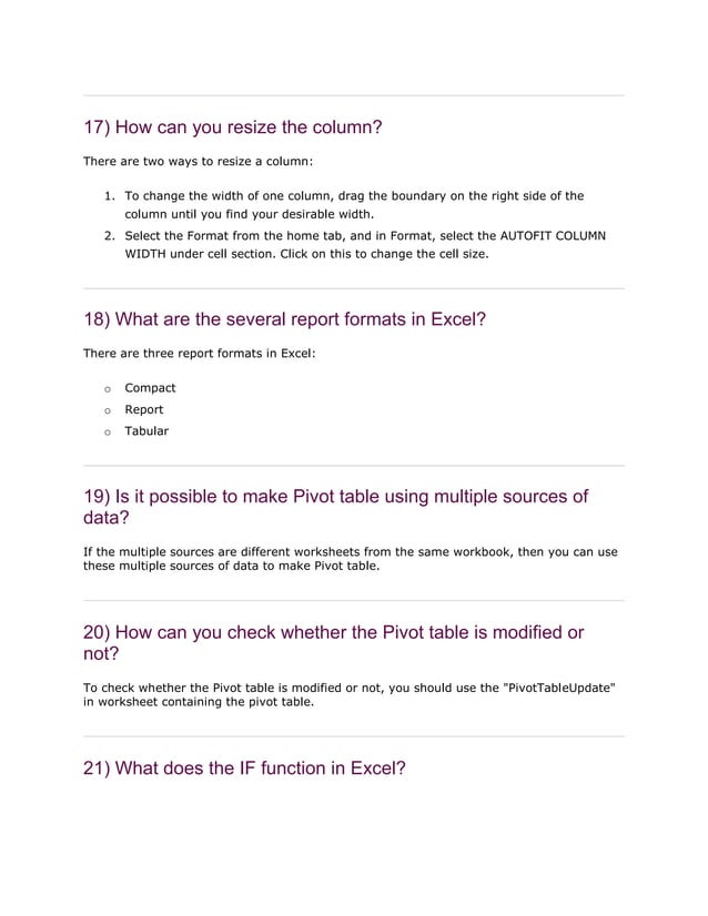Excel Basic Knowledge Pdf 0352