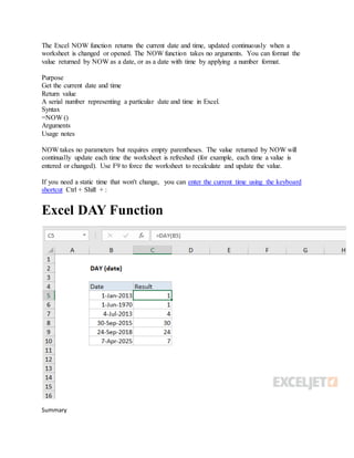 Excel | PDF