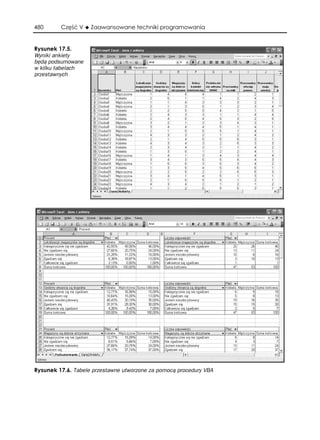 Excel 2003 PL. Programowanie w VBA. Vademecum profesjonalisty | PDF