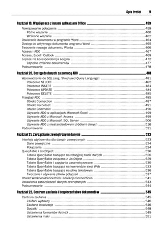 Excel 2007 PL. Programowanie w VBA | PDF | Programming Languages | Computing