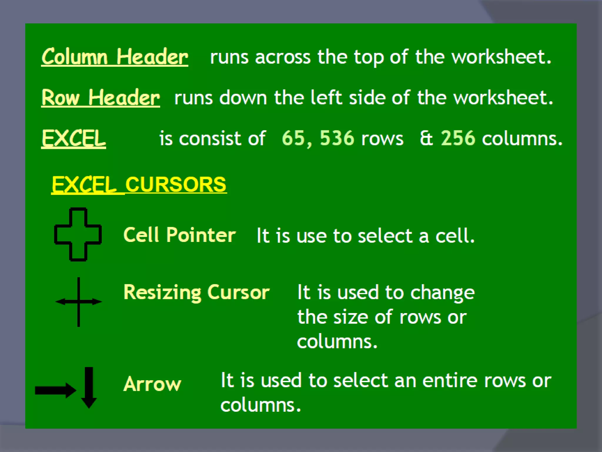 Microsoft Excel Training | PPT