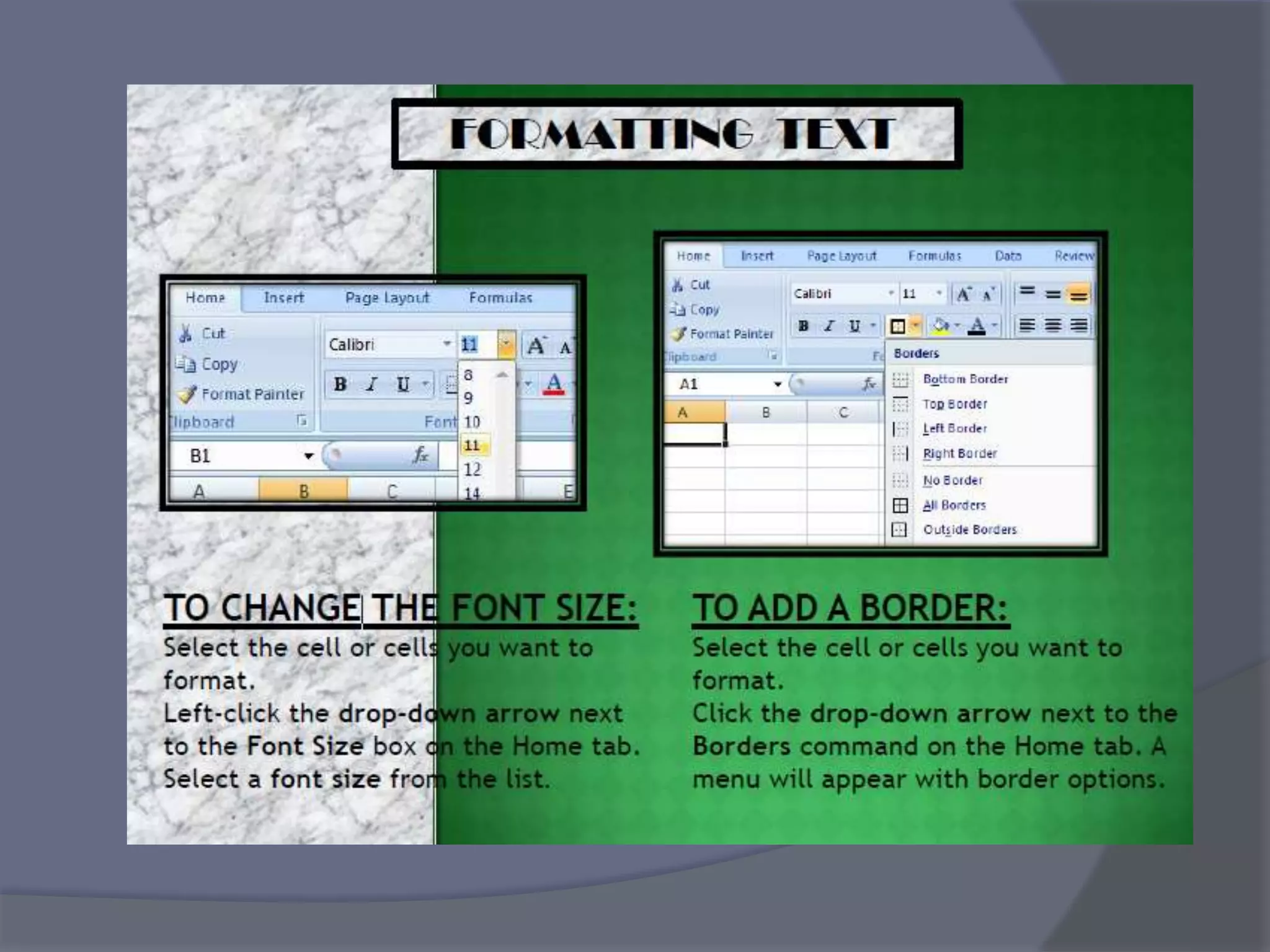 Microsoft Excel Training | PPT