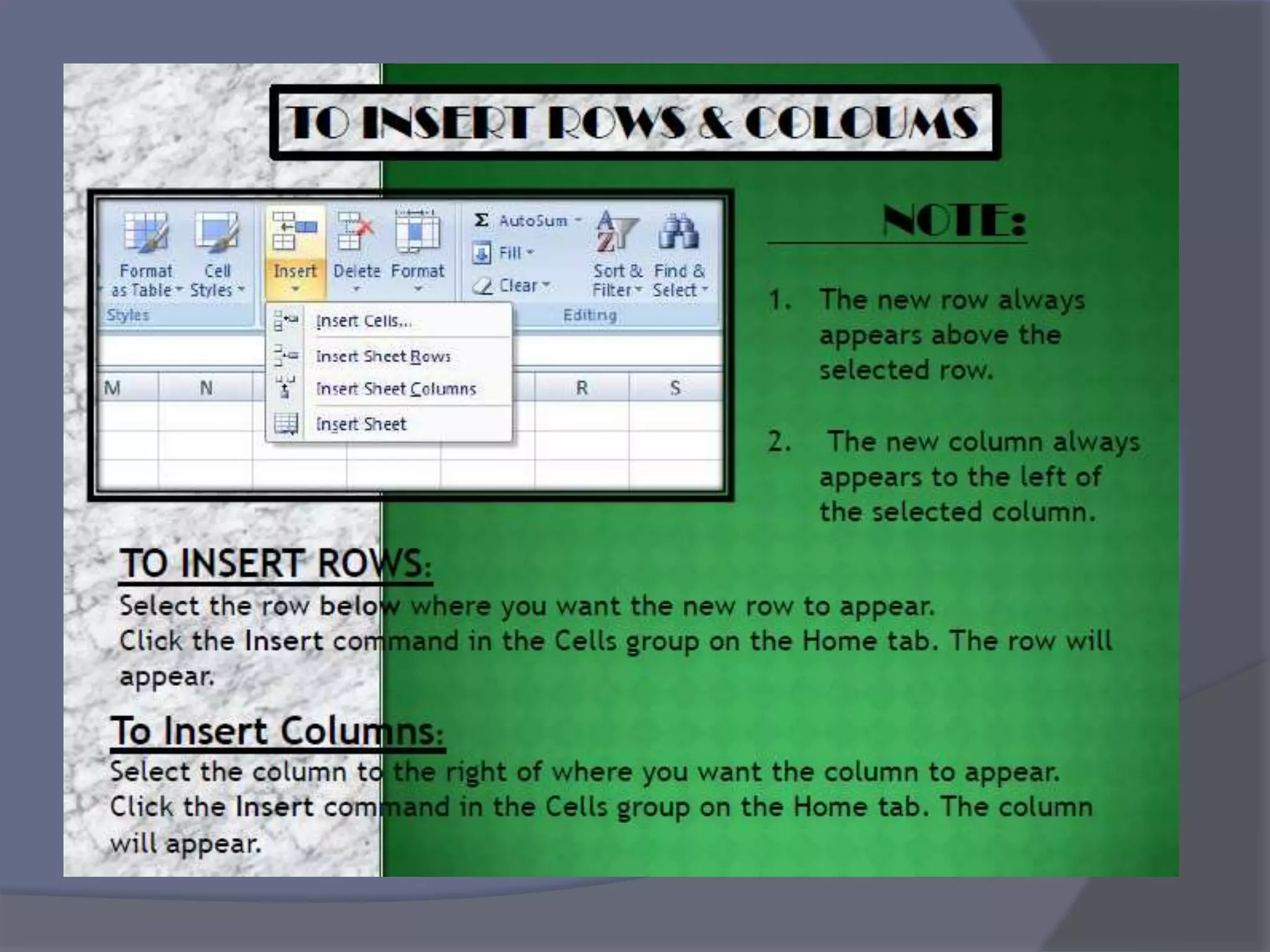 Microsoft Excel Training | PPT