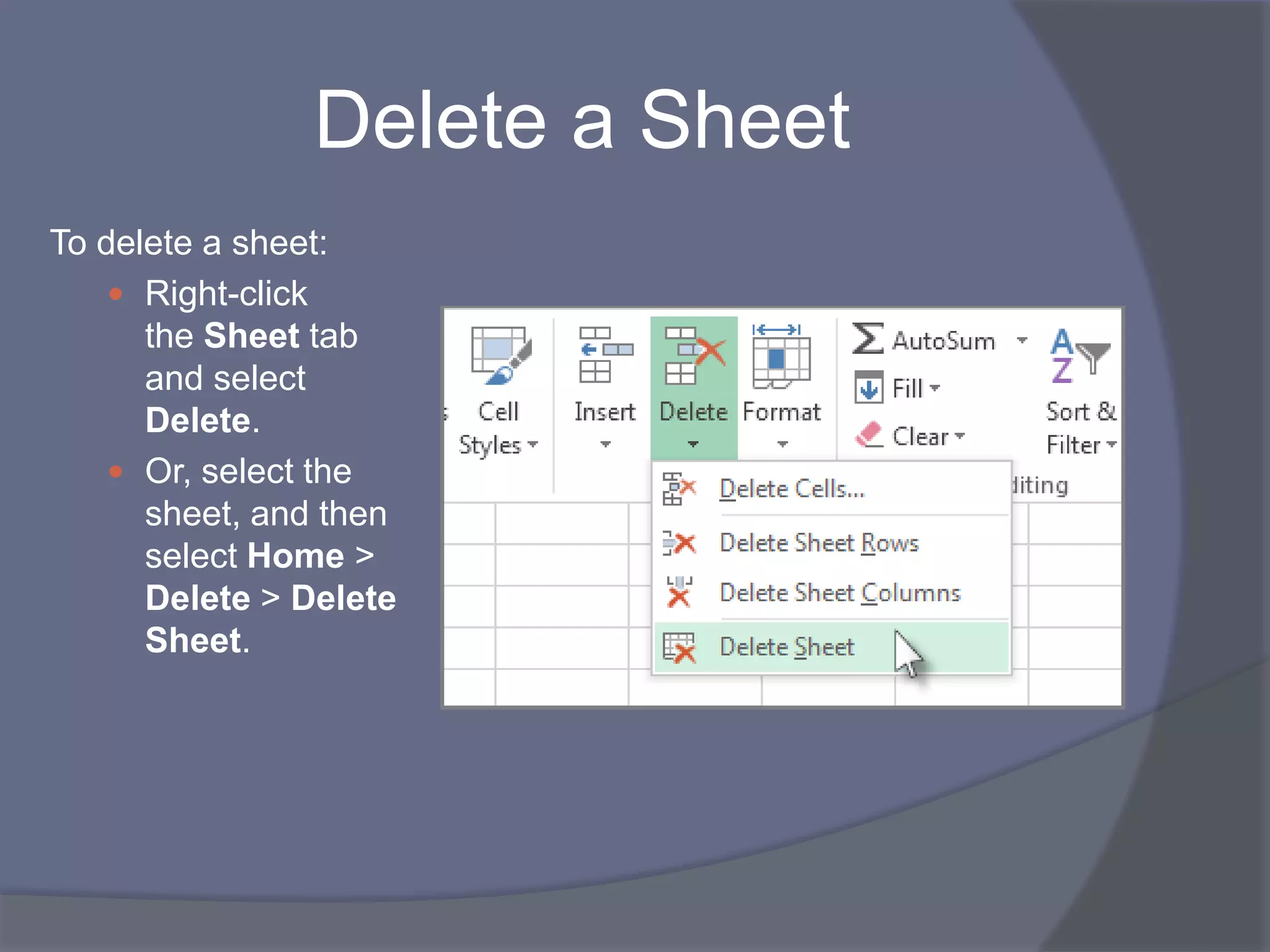 Microsoft Excel Training | PPT