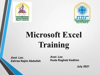 Microsoft Excel Training | PPT