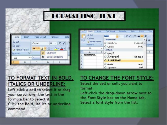 Microsoft Excel Training | PPT