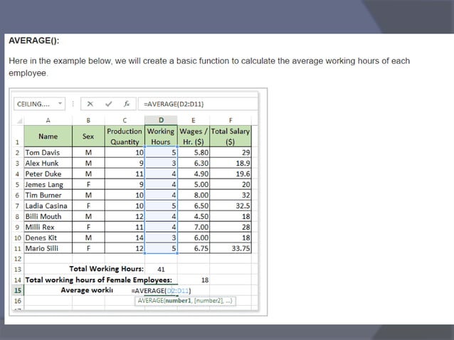 Microsoft Excel Training | PPT