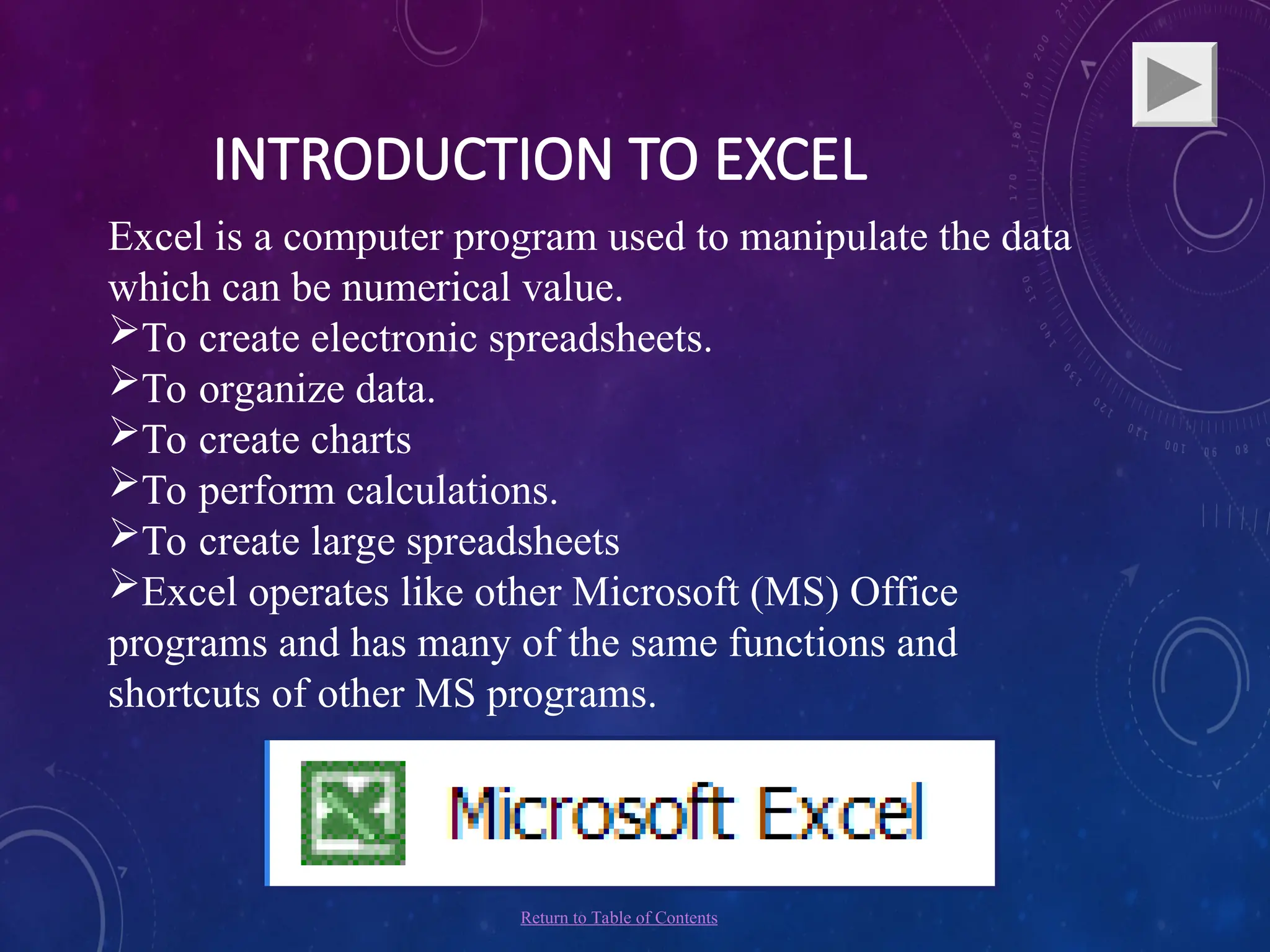 Microsoft Excel Features for junior high school | PPT