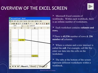 Microsoft Excel Features for junior high school | PPT