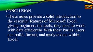 Introduction to Microsoft office Excel.pptx