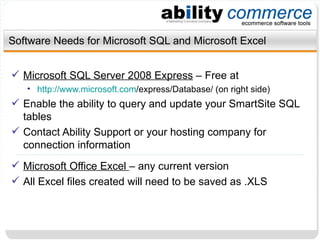 Excel and SQL Quick Tricks for Merchandisers | PPT