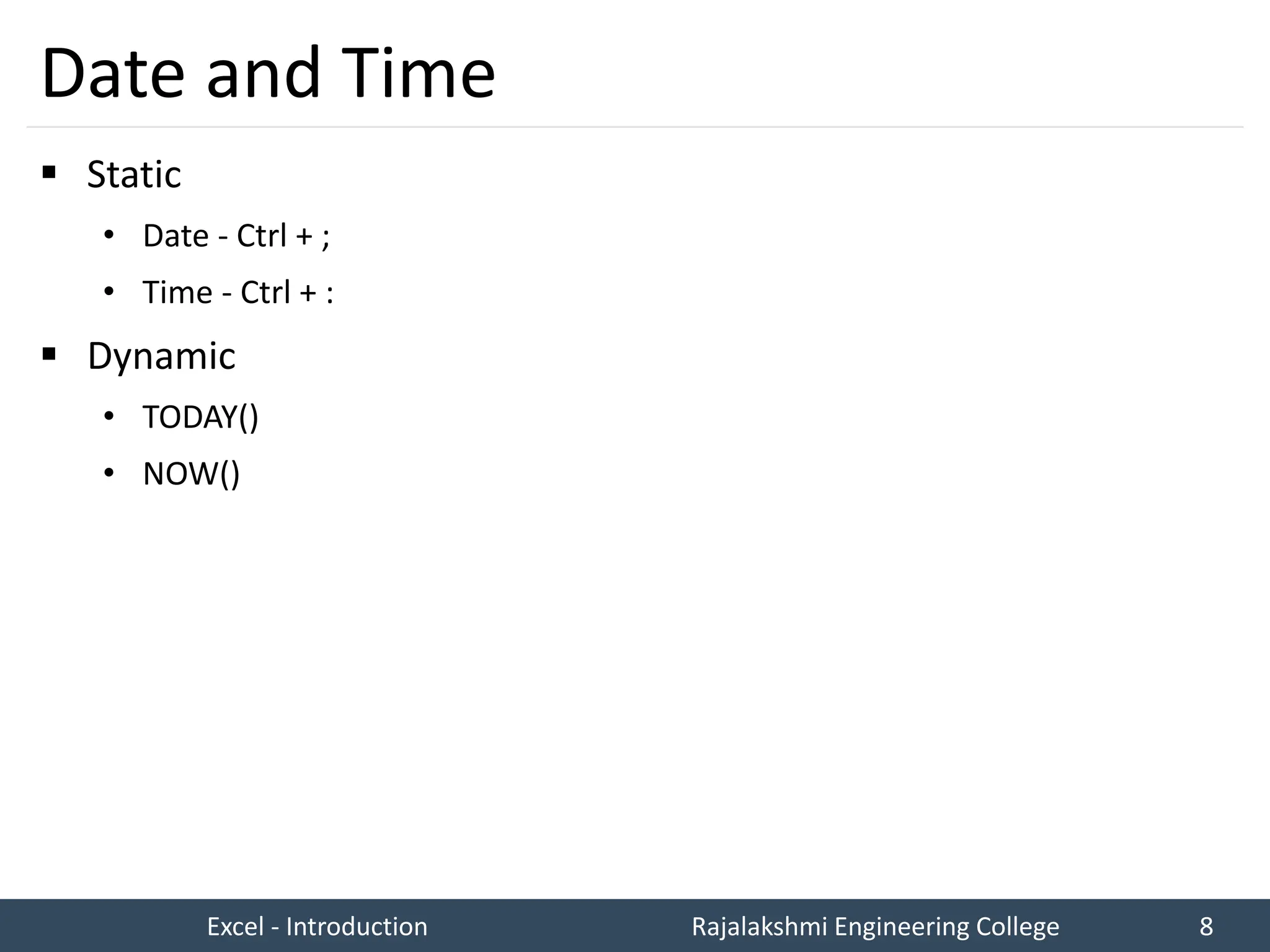 Data Analysis using Excel and Power BI-Day-01 | PPT