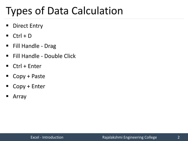 Data Analysis using Excel and Power BI-Day-01 | PPT