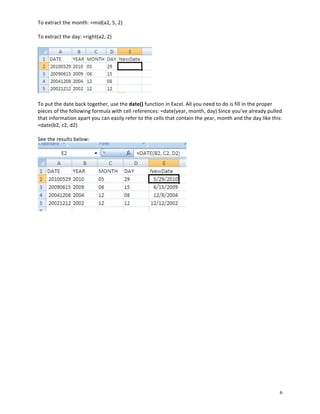 Excel formulas-a-quick-list | PDF