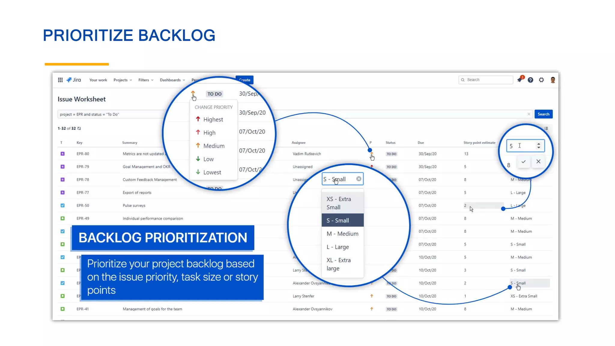 Excel like issue editing in Jira Cloud with Spreadsheet Issue Field Editor | PPT