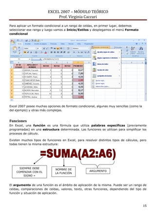 Excel modulo-teorico | PDF