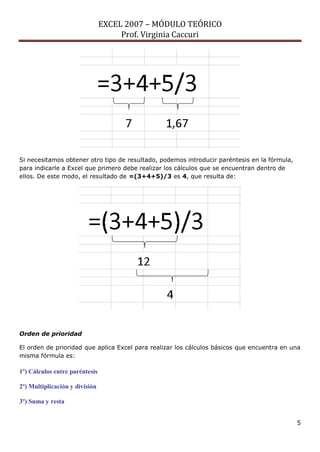 Excel modulo-teorico | PDF