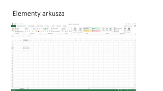 Excel podstawy | PPTX